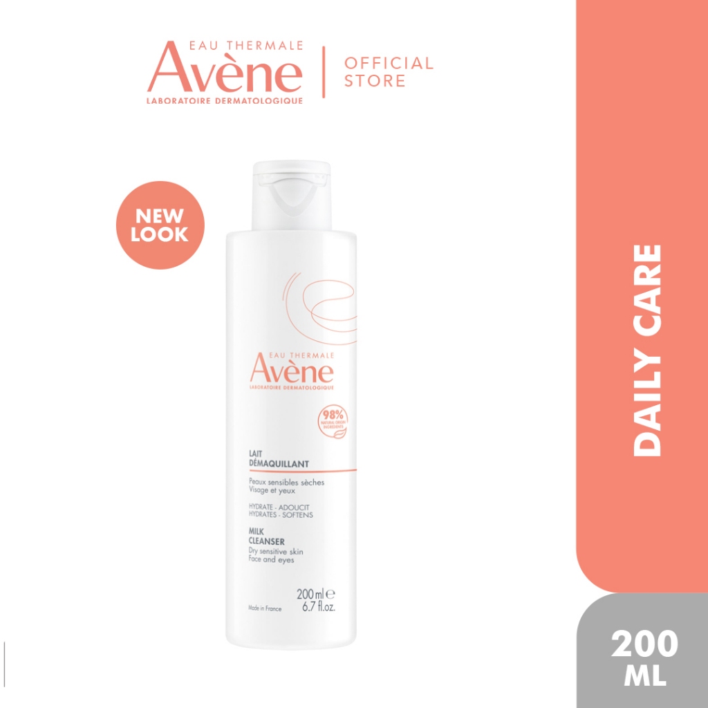 Eau Thermale Avene Gentle Milk Cleanser (200ml) | Shopee Singapore