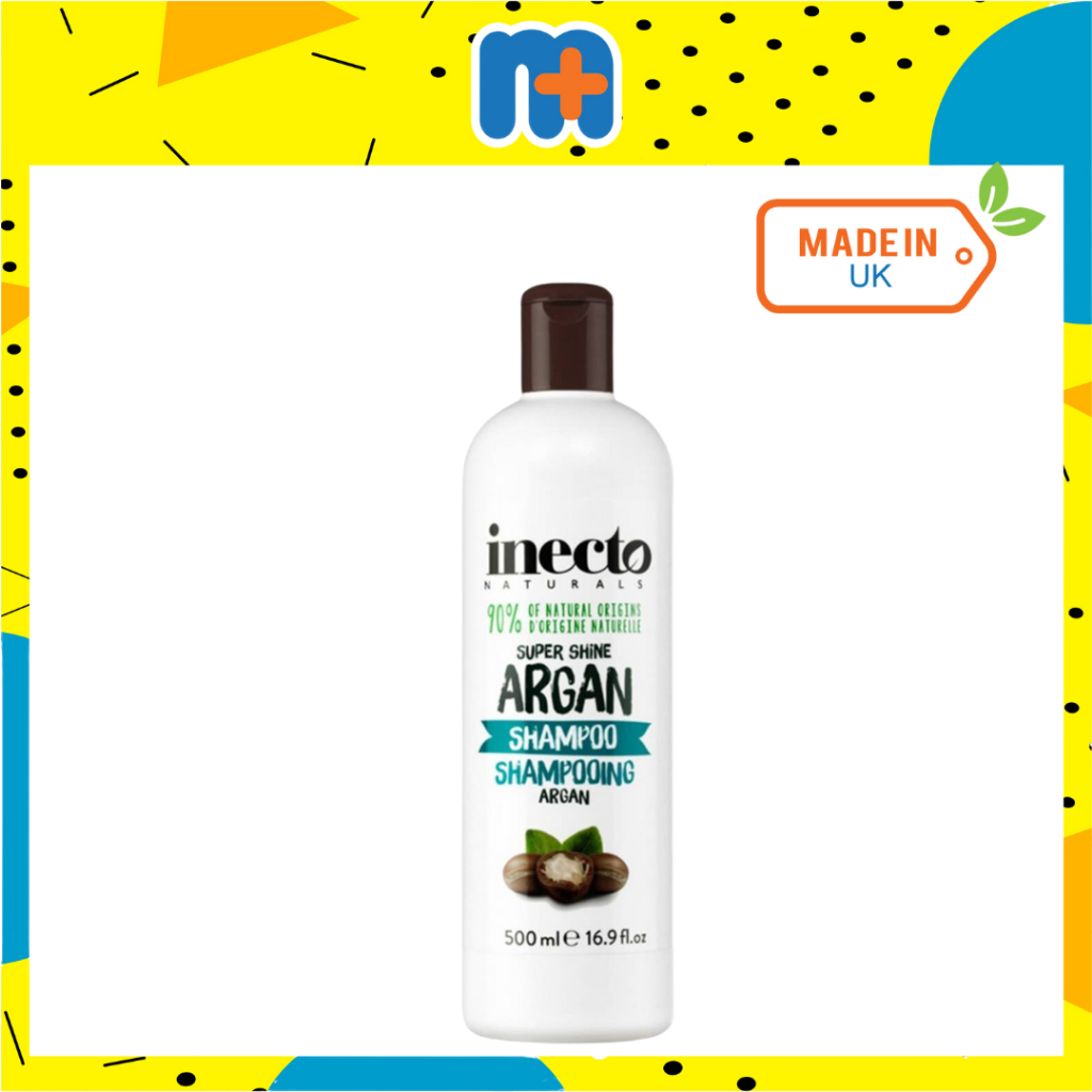 [MPLUS] INECTO NATURALS Super Shine Argan Shampoo 500ml | Shopee Singapore