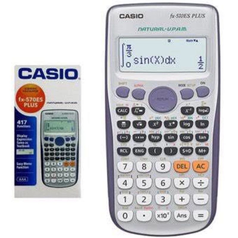 Casio Scientific Calculator fx-570ES Plus | Shopee Singapore