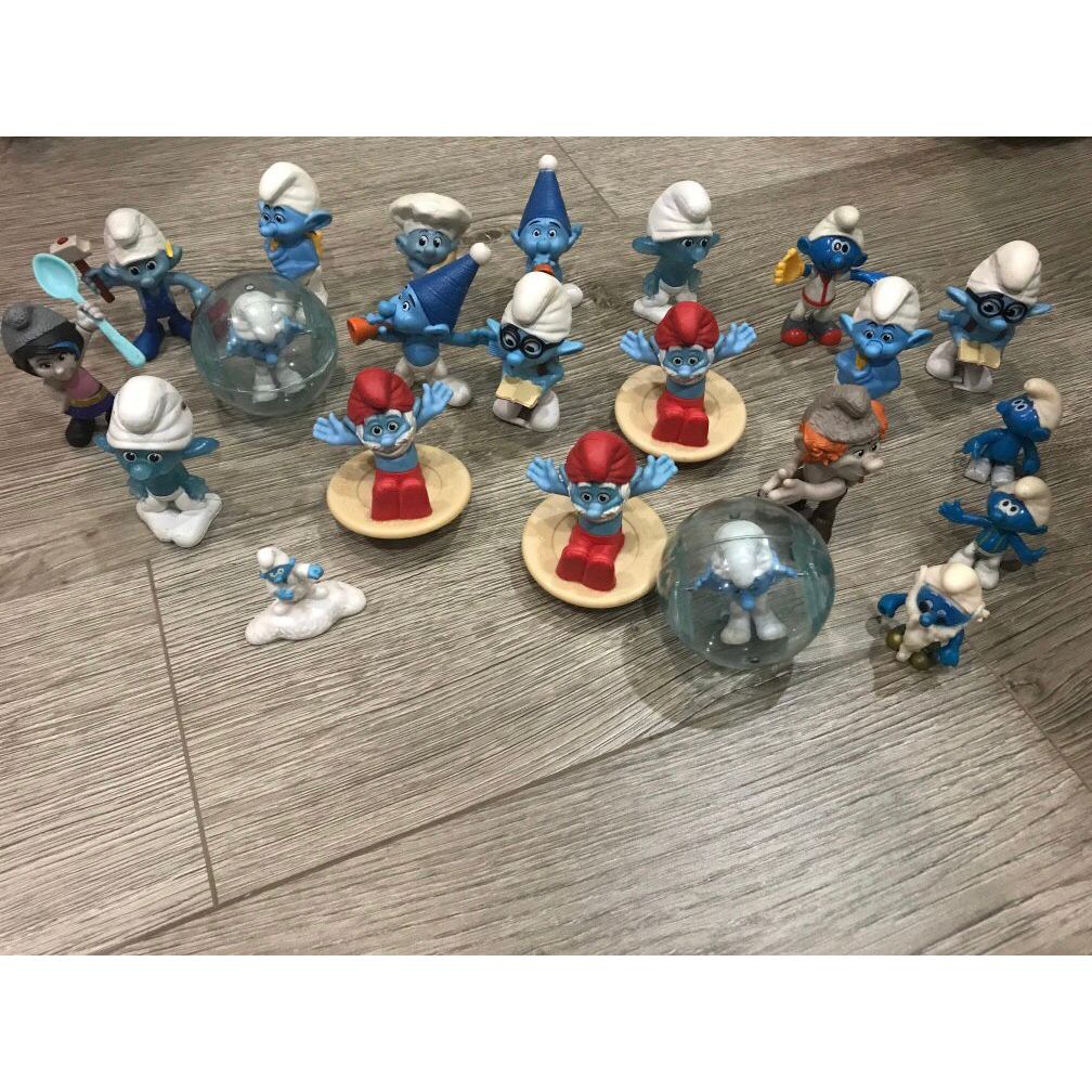 smurf 22psc (whole set) | Shopee Singapore