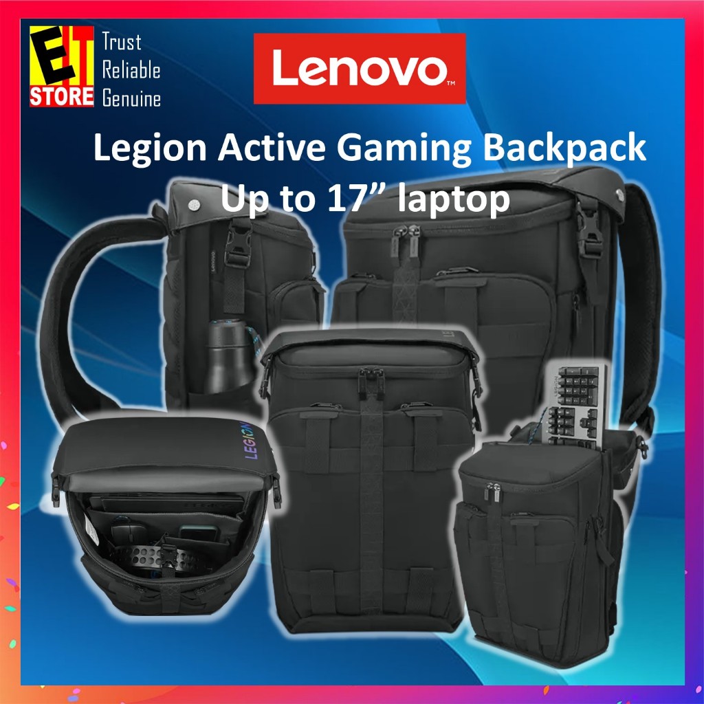 LENOVO LEGION ACTIVE GAMING BACKPACK UP TO 17" LAPTOP SIZE (GX41C86982 ...