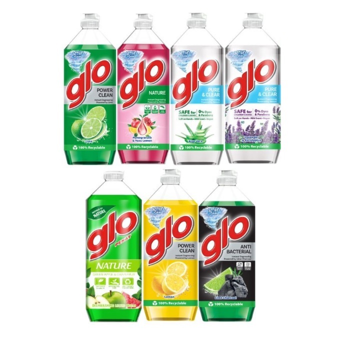 GLO DISHWASHING LIQUID 800ML | Shopee Singapore