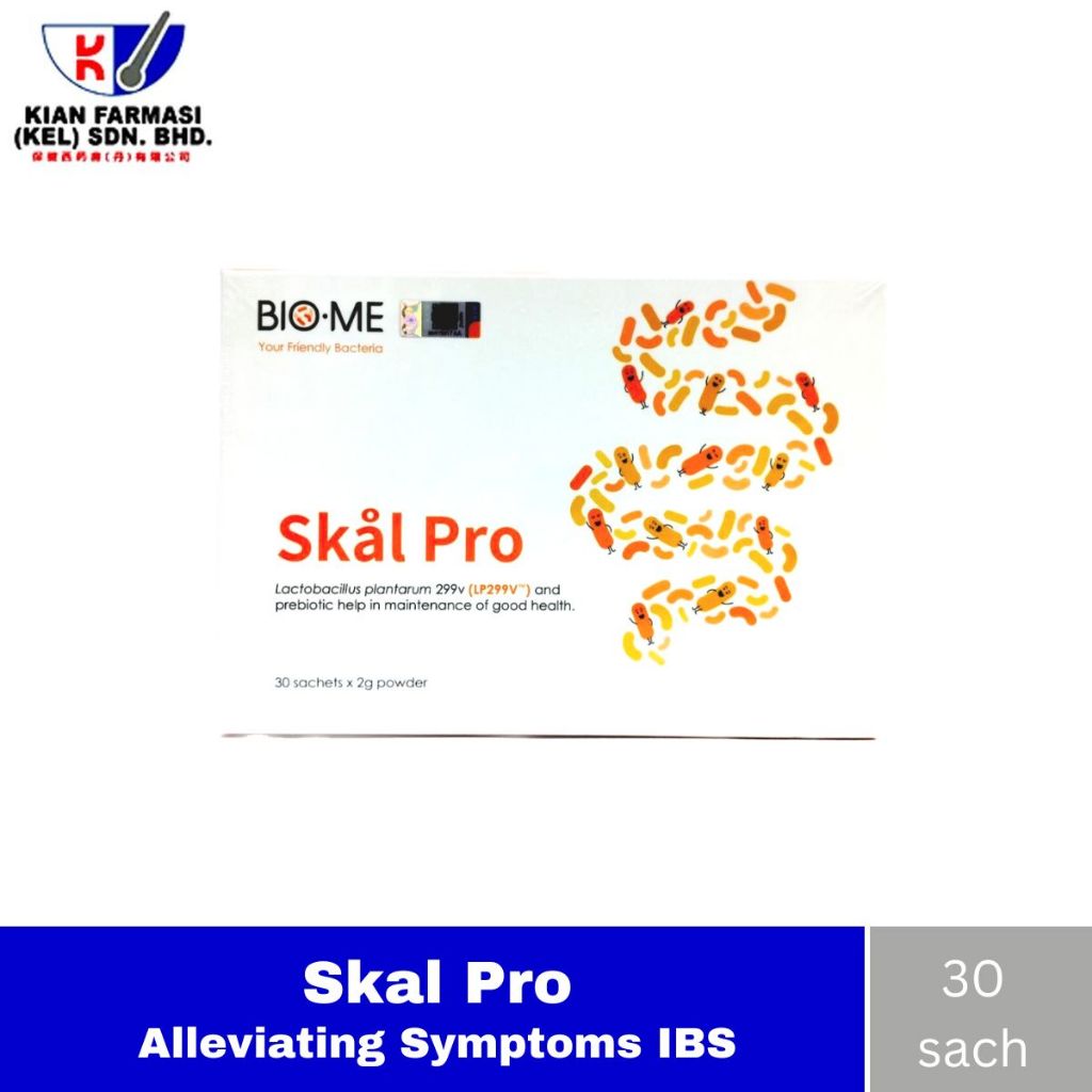 BIO-ME Skal Pro Sachet 2g (Probiotic for IBS) 30s | Shopee Singapore