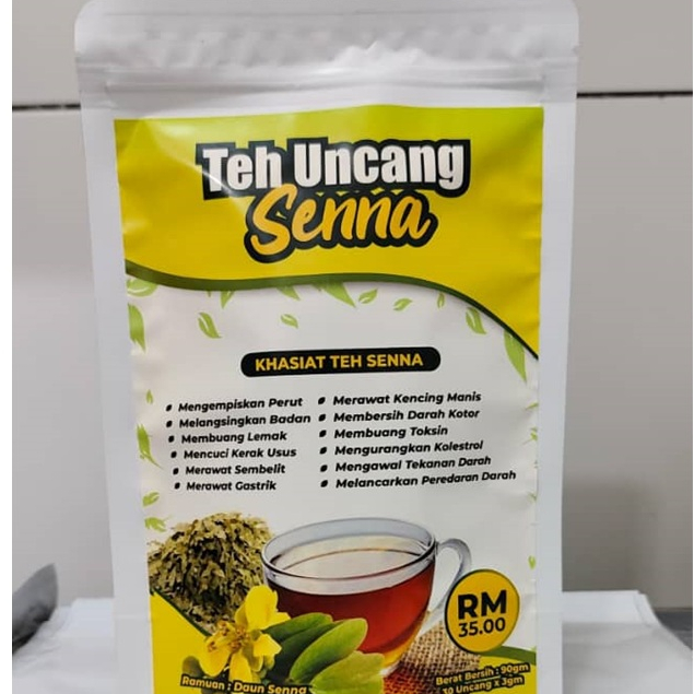 Tea Senna Slim Teh Kurus 30 Sachet | Shopee Singapore