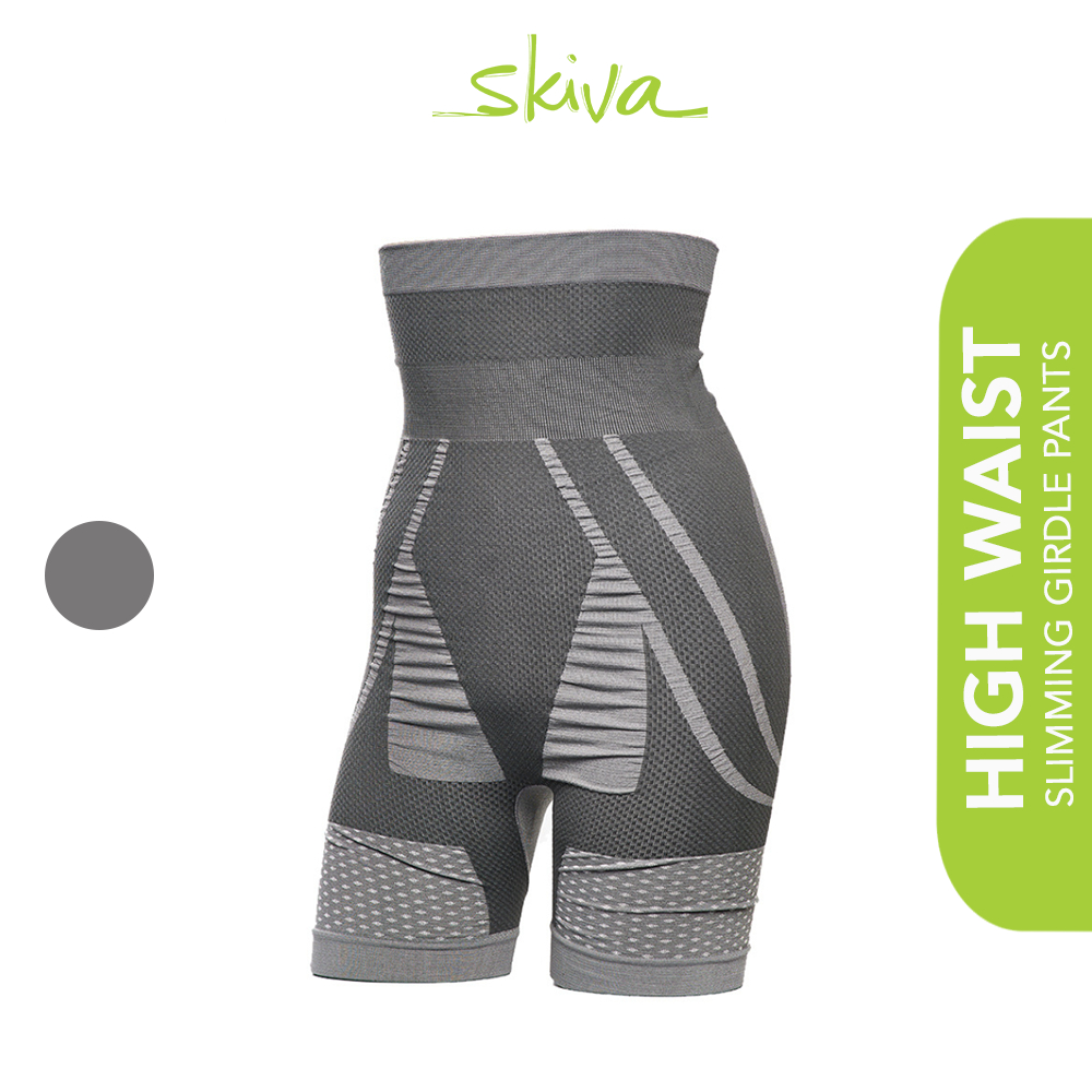 SKIVA Bamboo Charcoal High Waist Girdle – Body Shaper Kurus & Selesa ...