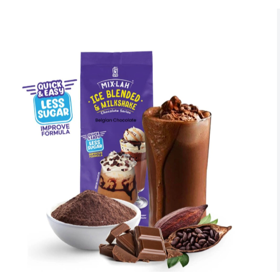 MIXLAH Belgian Chocolate / Coklat Belgian 1kg ( Less Sugar ) | Shopee ...
