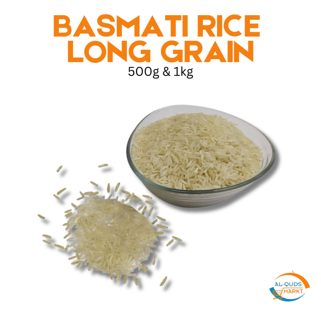 Basmati Rice Long Grain | Nasi Biryani Mandy | Repacking 500g - 1kg ...