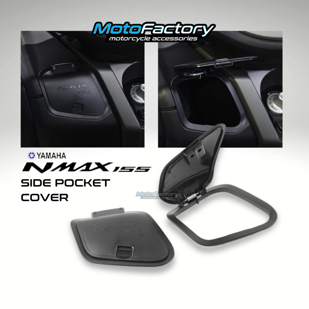 YAMAHA NMAX155 NMAX V2 UPGRADE SIDE POCKET COVER TOOL BOX STORAGE COVER ...