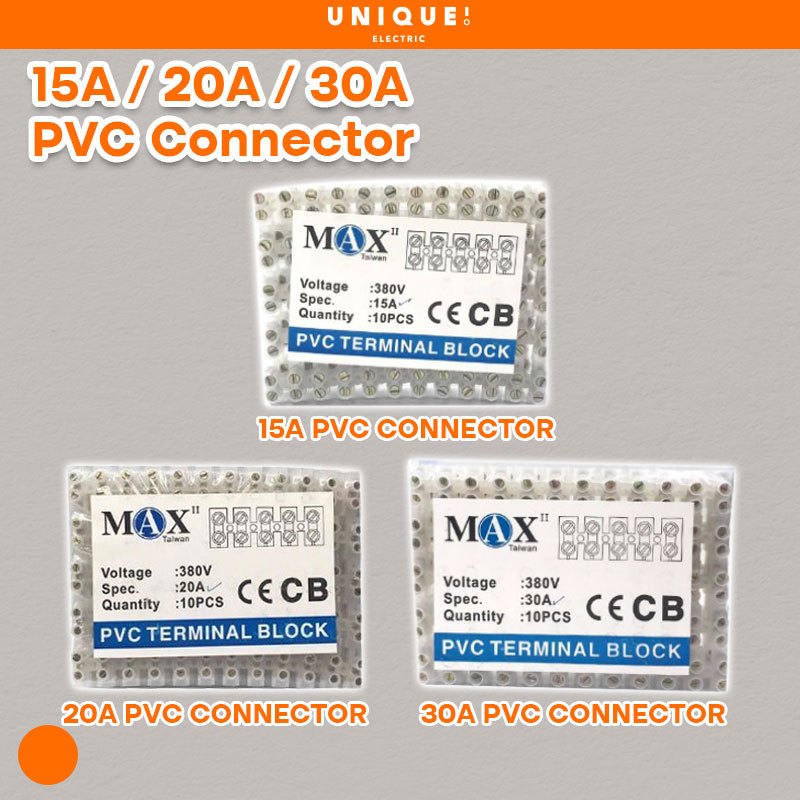 15A / 20A / 30A PVC CONNECTOR | Shopee Singapore