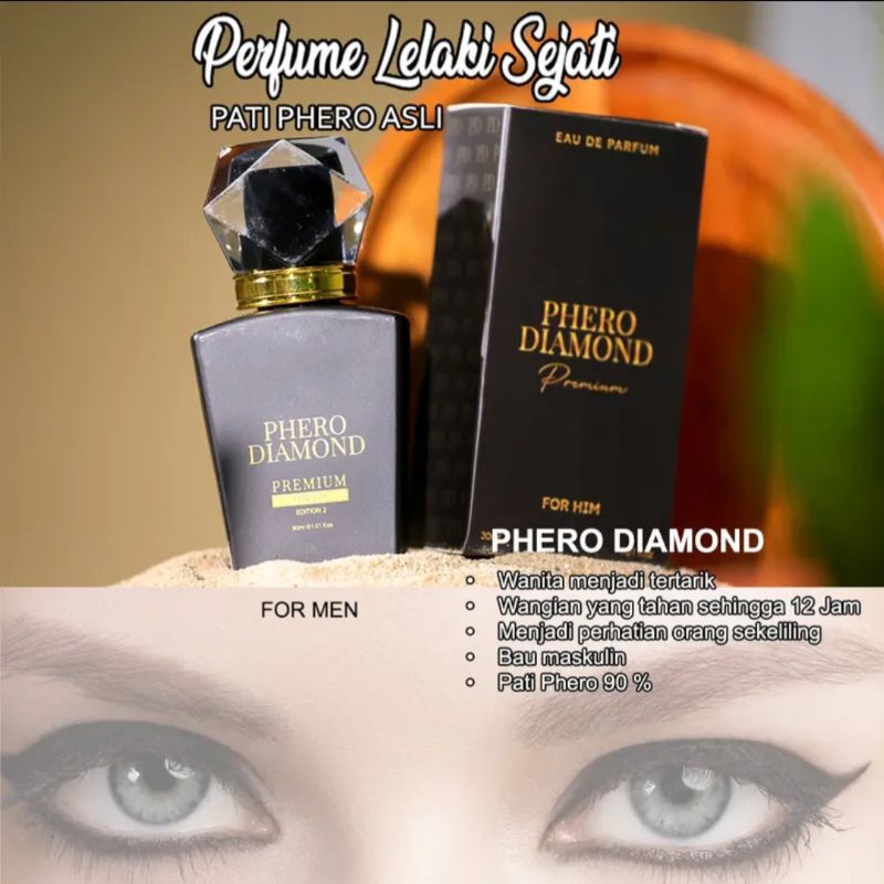 Perfume Phero Diamond Men's Perfume 30ml - Edition 2 | Shopee Singapore