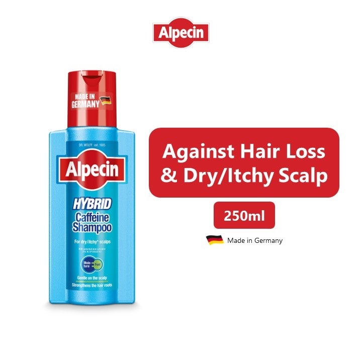 Alpecin Hybrid Caffeine Shampoo (250ml) | Shopee Singapore