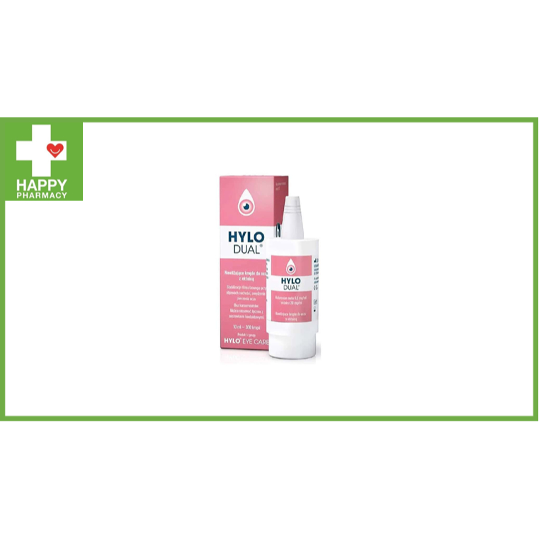 HYLO Dual Lubricating eye drops with ectoine 10ml | Shopee Singapore