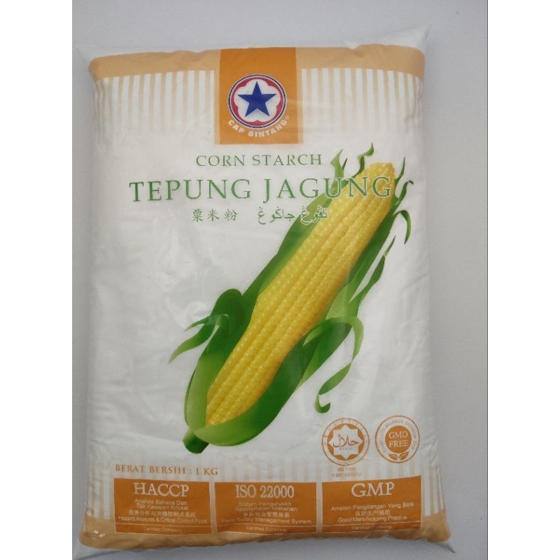 Star CAP CORN Flour/CORN STARCH 1KG | Shopee Singapore