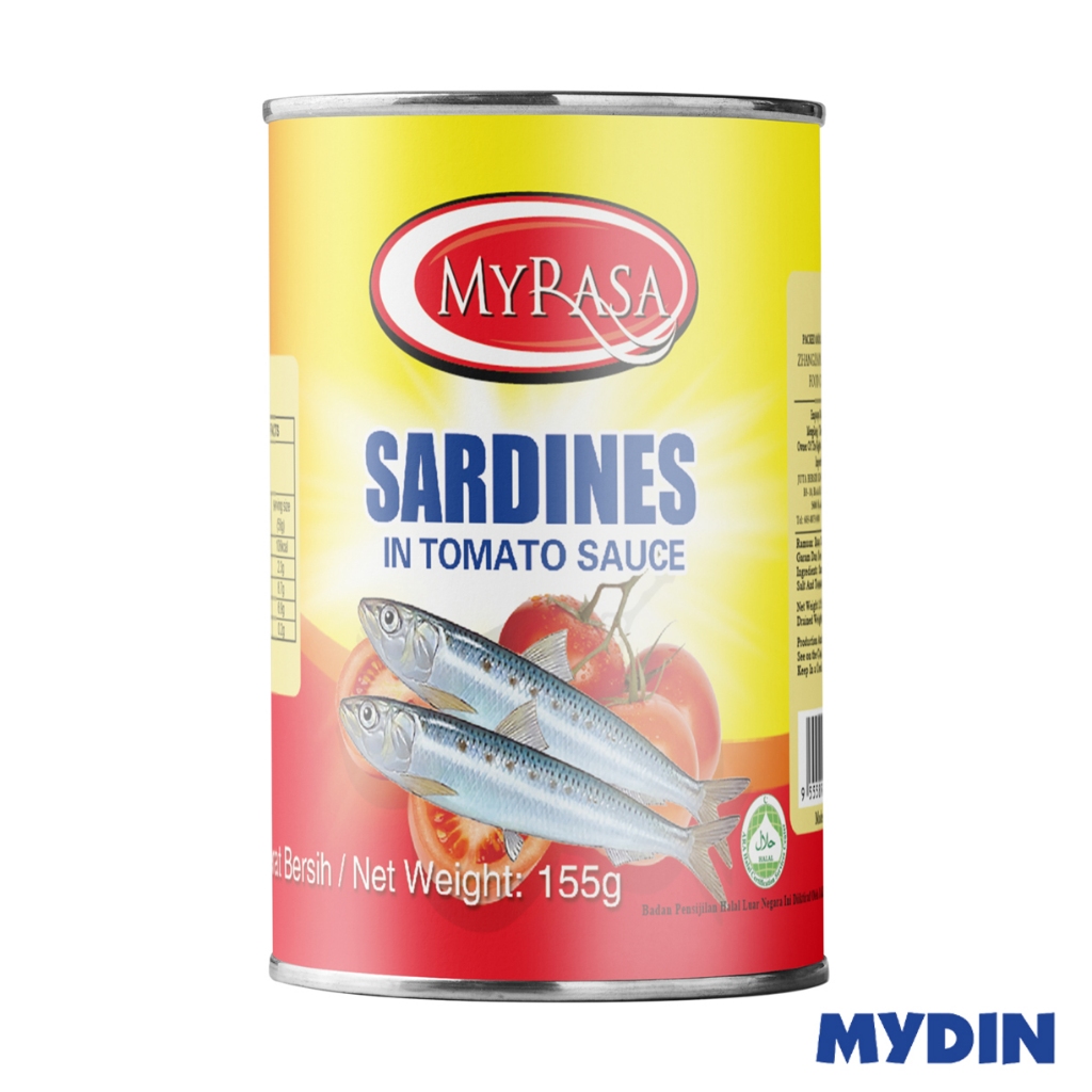 Myrasa Sardine In Tomato Sauce (155g) | Shopee Singapore