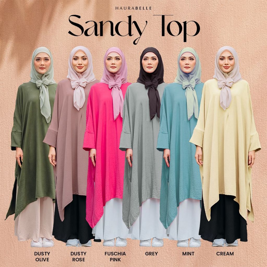 Sandy Top by Haurabelle | Shopee Singapore