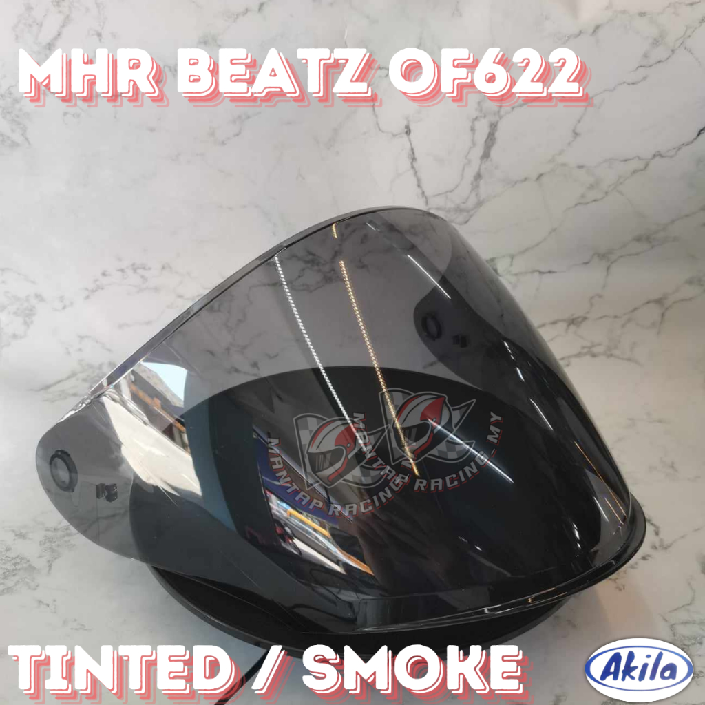 VISOR MHR BEATZ OF622 VISOR SIANG MALAM (OPEN FACE HELMET) | Shopee ...
