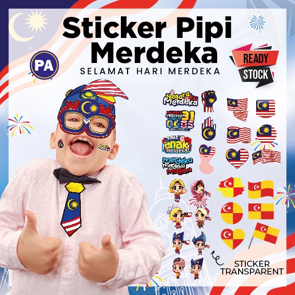 Sticker Pipi Merdeka 2024 | Shopee Singapore