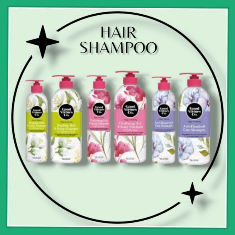 GOOD VIRTUES CO. HAIR CARE SHAMPOO | ANTI DANDRUFF | ANTI ITCH ...
