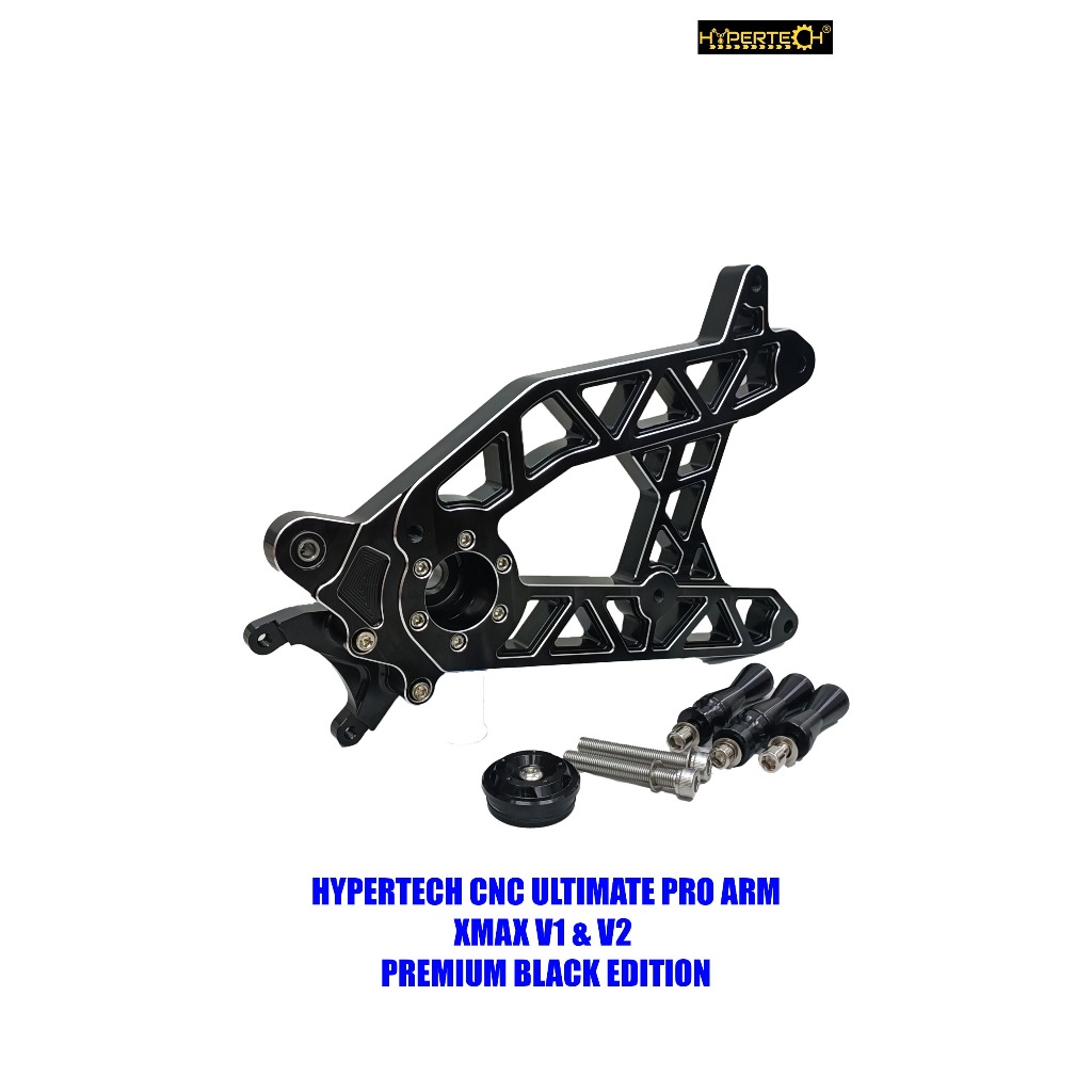HYPERTECH CNC ULTIMATE PRO ARM XMAX V1 & XMAX V2 SILVER & PREMIUM BLACK ...