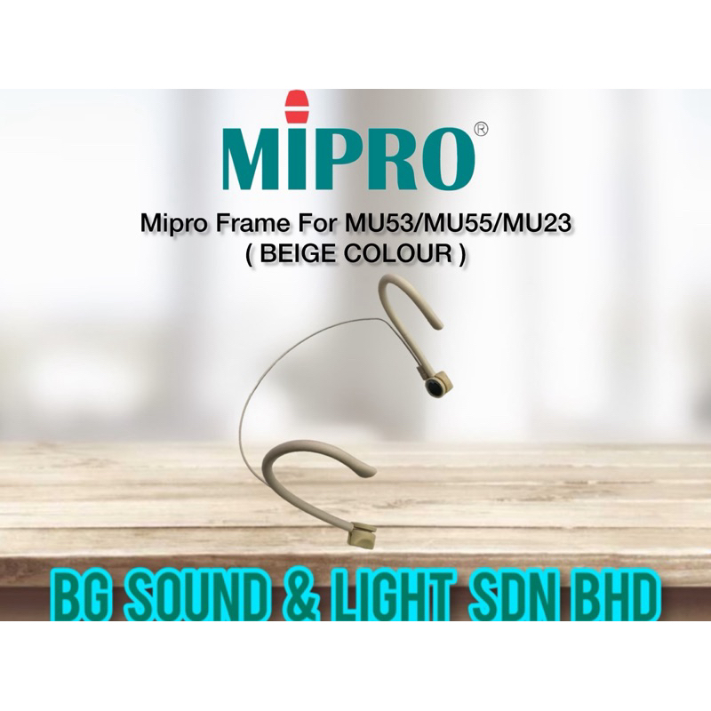 MIPRO Frame For Mu53 / Mu55 / MU23 ( BEIGE COLOUR ) | Shopee Singapore