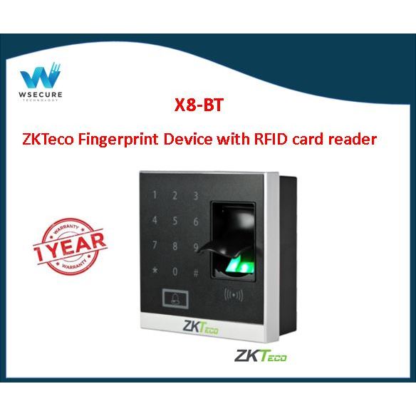 ZKTeco Bluetooth Access Control Fingerprint Device with RFID card ...