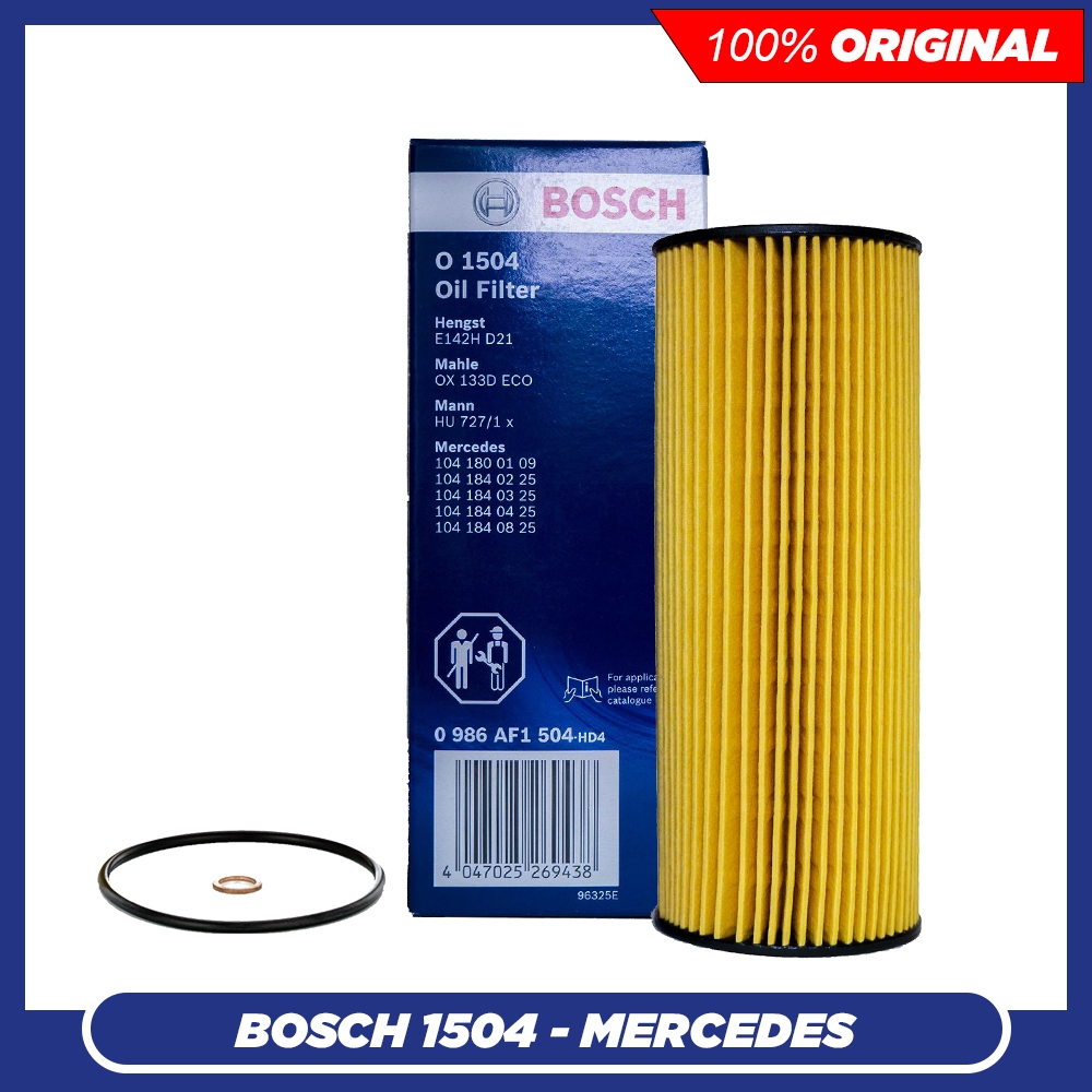 BOSCH OIL FILTER 1504 – Mercedes-Benz M111 M104 W124 W129 W140 W202 ...
