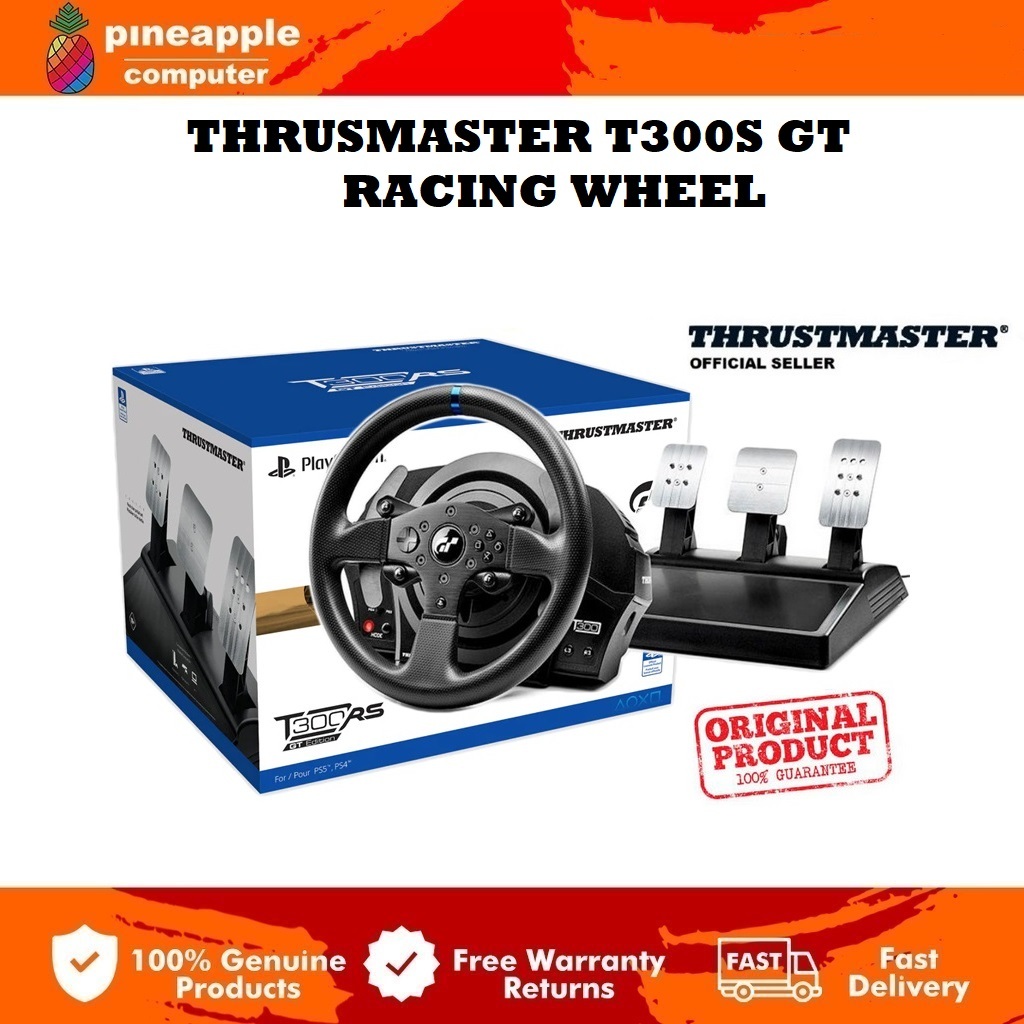 Thrustmaster T300 RS GT Edition Gaming Racing Wheel for PS5, PS4, PS3 ...