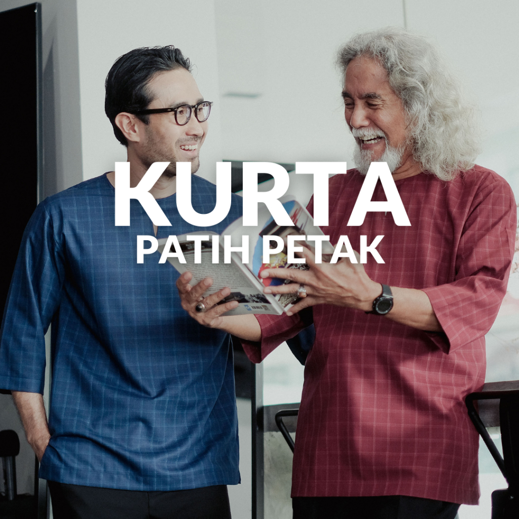 Kurta Patih Petak Relaxed Fit Cutting | Shopee Singapore