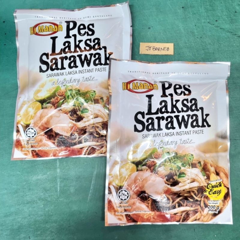 Pes Laksa Sarawak Sarawak HJ MANAN Sarawak Laksa Comfortable | Shopee ...