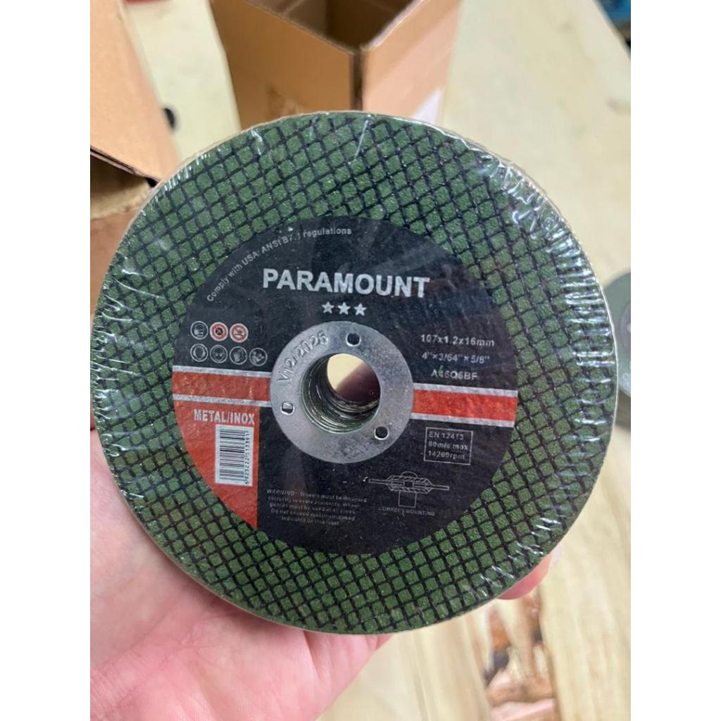 PARAMOUNT 4" THIN STAINLESS STEEL CUTTING DISC MATA POTONG GREEN ...
