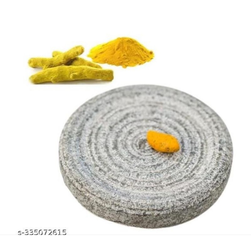 Traditional Turmeric Rubbing Stone/Sandal Wood chandan) Grinding Mortar ...