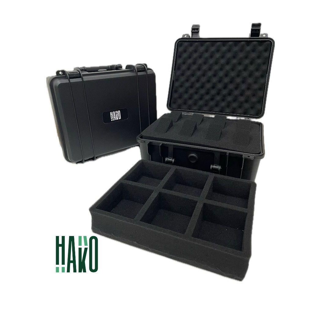 8 SLOT HEAVY DUTY WATCH HARD CASE / KOTAK / BEKAS JAM - BLACK | Shopee ...