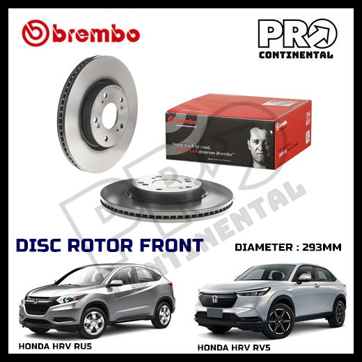 HONDA HRV RU5 T7A 2015-2021 HR-V RV5 2022-2024 FRONT REAR DISC ROTOR [1 ...