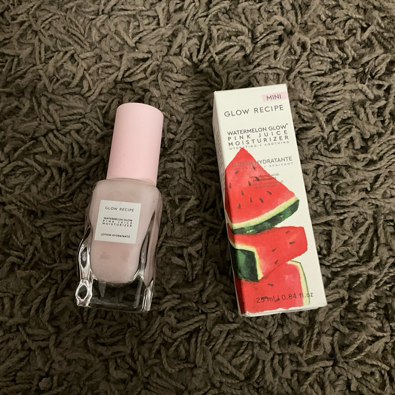 GLOW RECIPE Mini Watermelon Glow Pink Juice Moisturizer (25ml) | Shopee ...