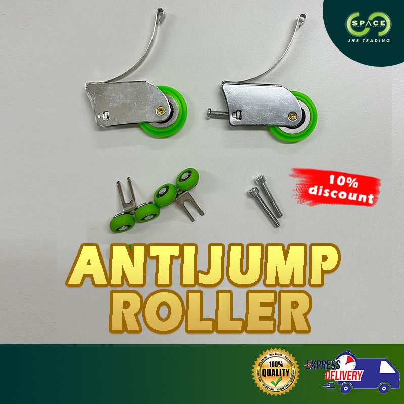 Aluminium Sliding Cabinet Door Anti-Jump Roller Heavy Duty Series(Roda ...
