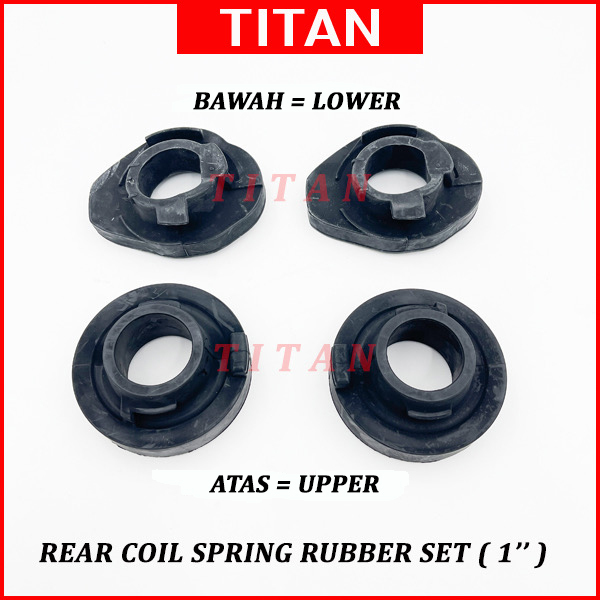 Rear Upper & Lower Coil Spring Rubber 1 Inch Honda City Gm T9a Hrv T7a ...