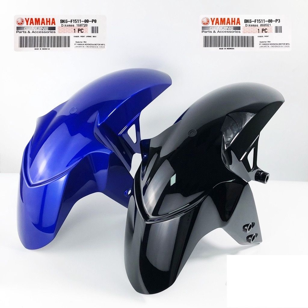 R15 MT15 front fender mudguard magat depan kilat biru hitam BK6-F1511 ...
