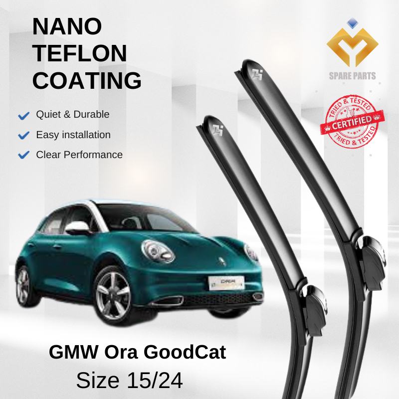 GMW Ora Good Cat Premium Japan Tech Car Wiper 15”+24” Type 01 Clip ...