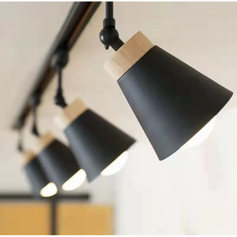 Track Light E27 Holder track rail lights showrooms exhibition lighting ...