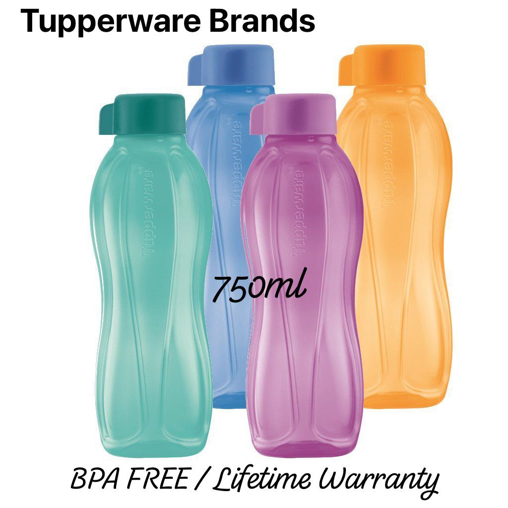 82202* Tupperware Eco Bottle 750ml -Spill Proof/BPA FREE/Lifetime ...