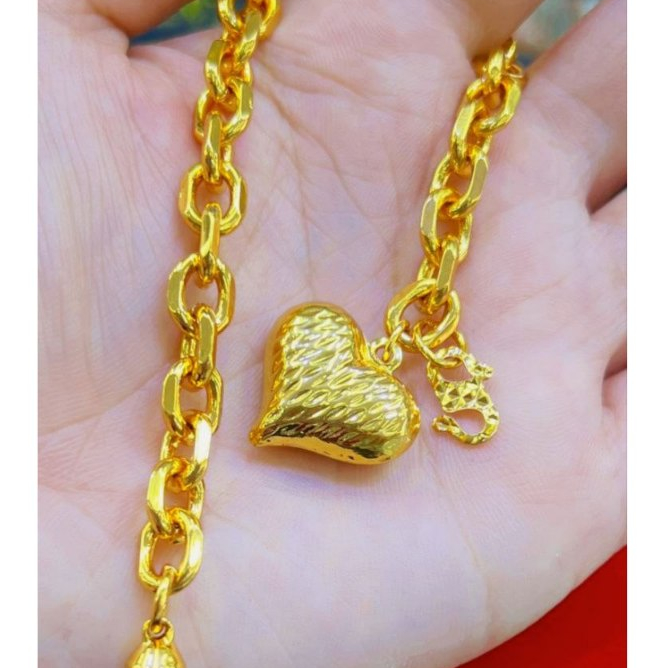 COP 916 PERSIS GOLD KOREAN HAND CHAIN ( BRACELET) | Shopee Singapore
