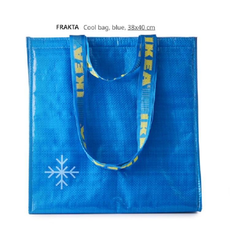 IKEA Blue Handy Cooling Bag with Carrying Straps | Cool Beg | Camp ...
