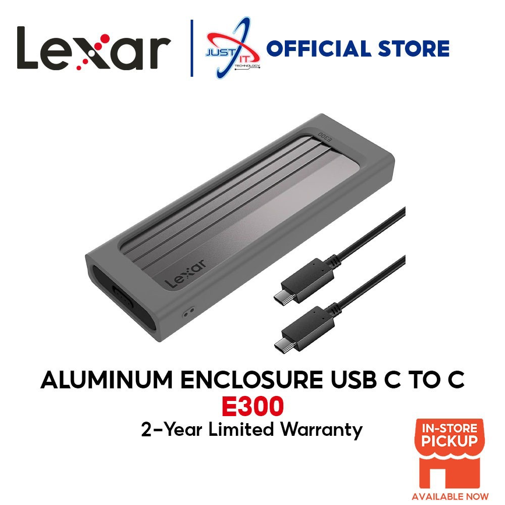 Lexar E300 M.2 SSD Enclosure USB 3.2 Gen 2 LPAE300-RNBNG | Shopee Singapore