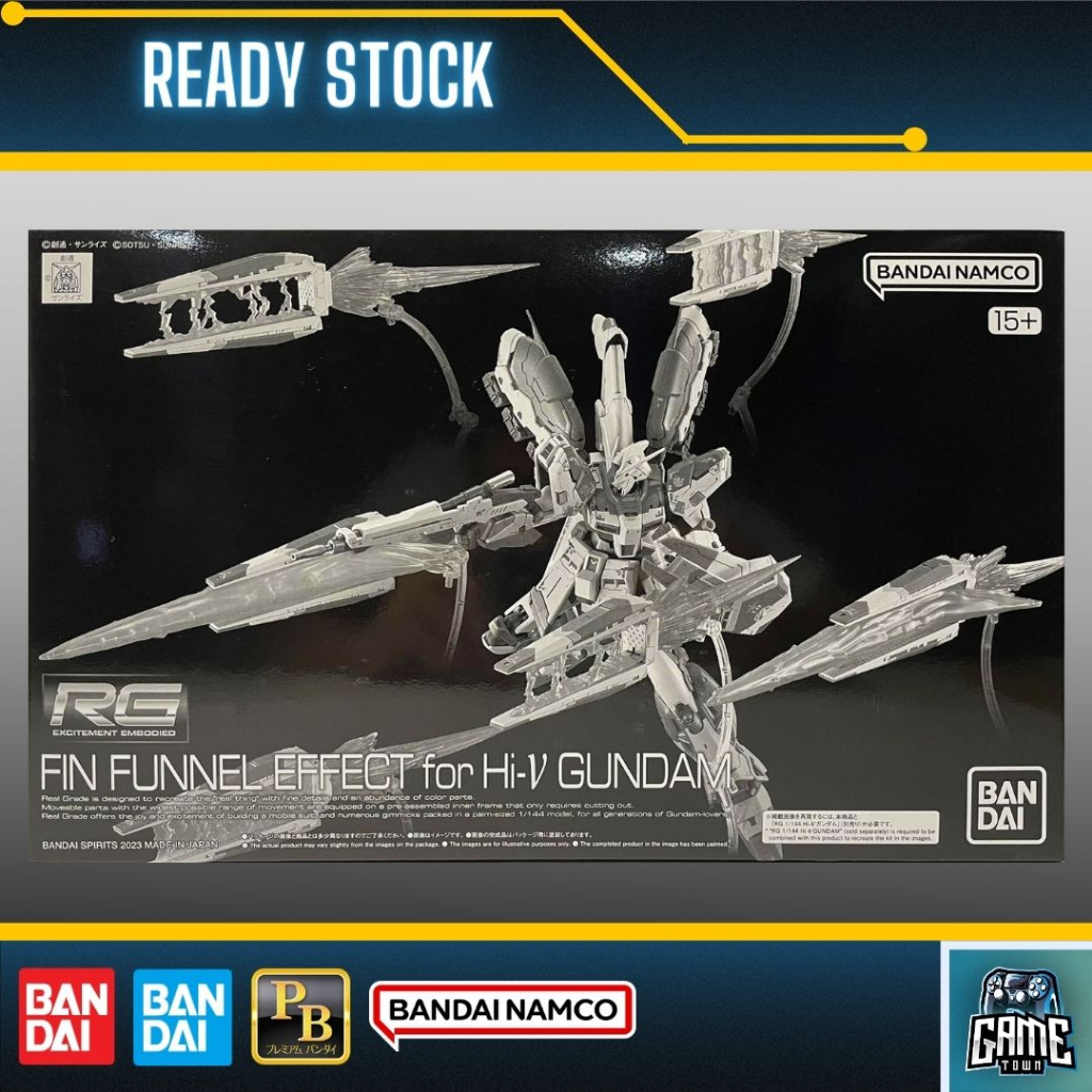 Premium Bandai RG 1/144 Fin Funnel Effect for RG Hi-Nu Gundam / Nu ...