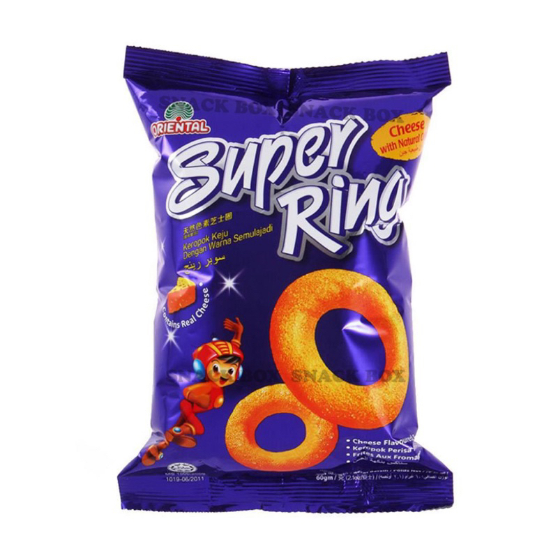 Super Ring Cheese Flavour Snack (60G) | Shopee Singapore