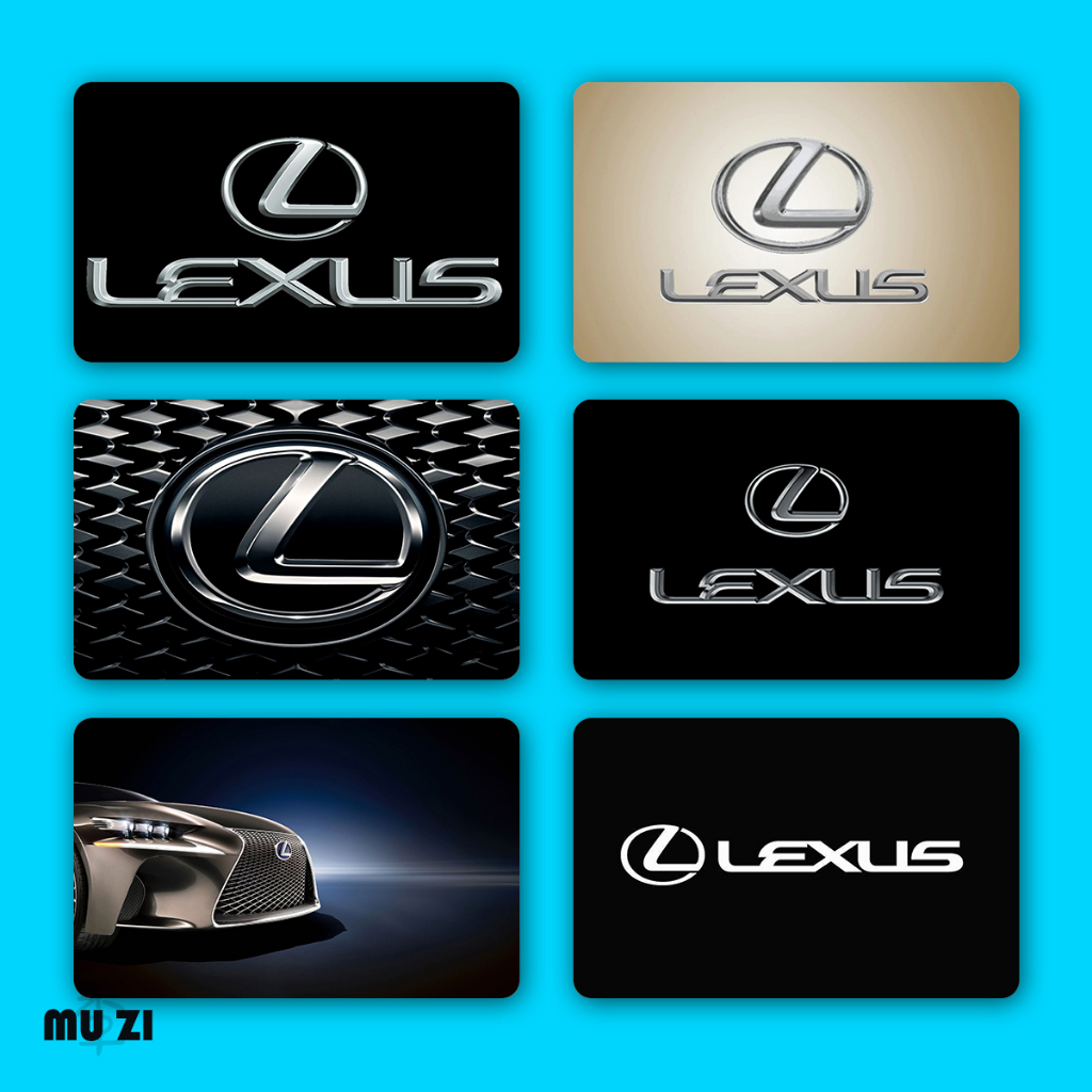 Lexus TnG Card STICKER NFC STICKER Waterproof Thick Hard Material Lexus ...