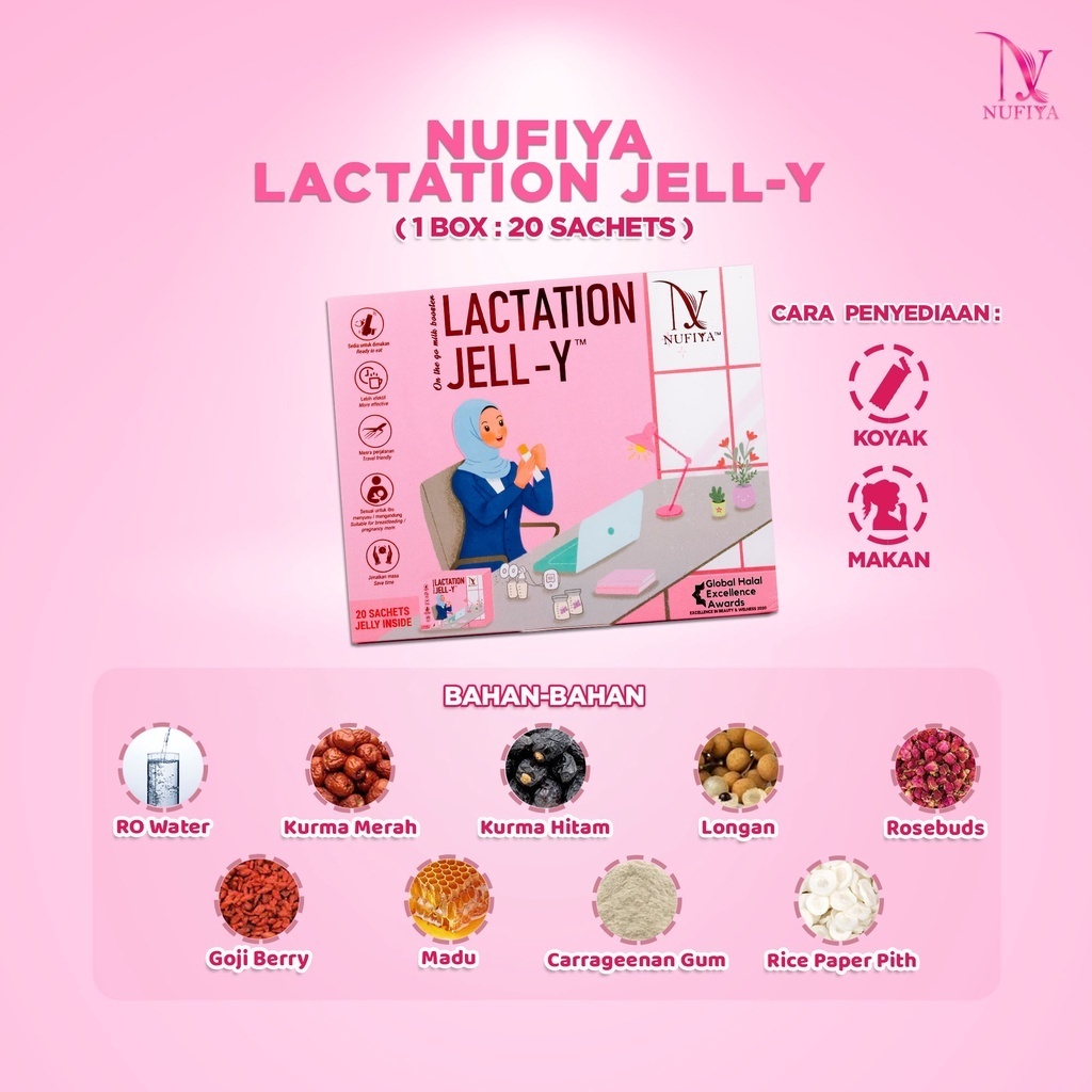 Nufiya Lactation Jell-Y Jelly Milkbooster (20 Sachets) | Shopee Singapore