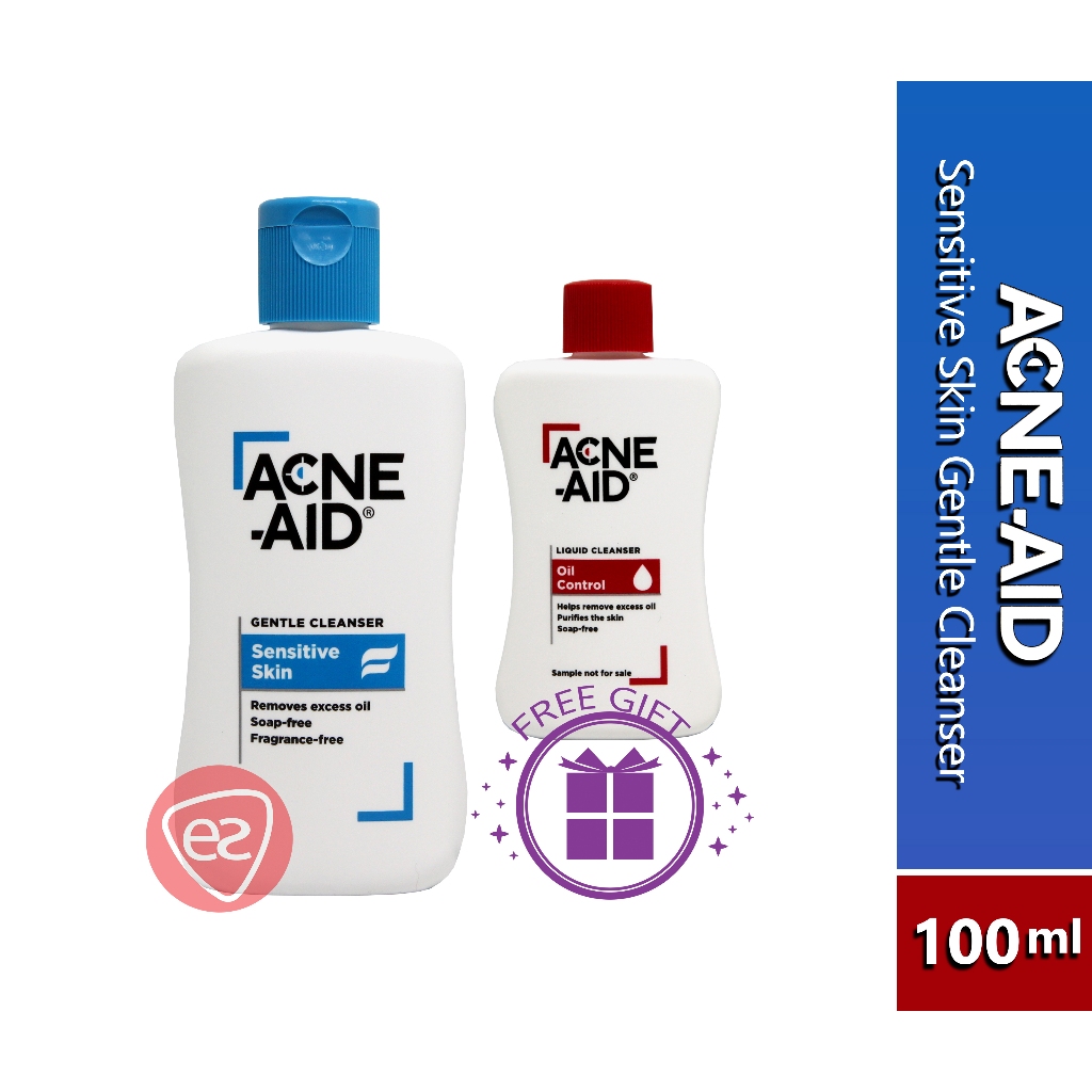 Acne-Aid Gentle Cleanser 100ml (For Sensitive, Acne-Prone Skin) | Shopee Singapore