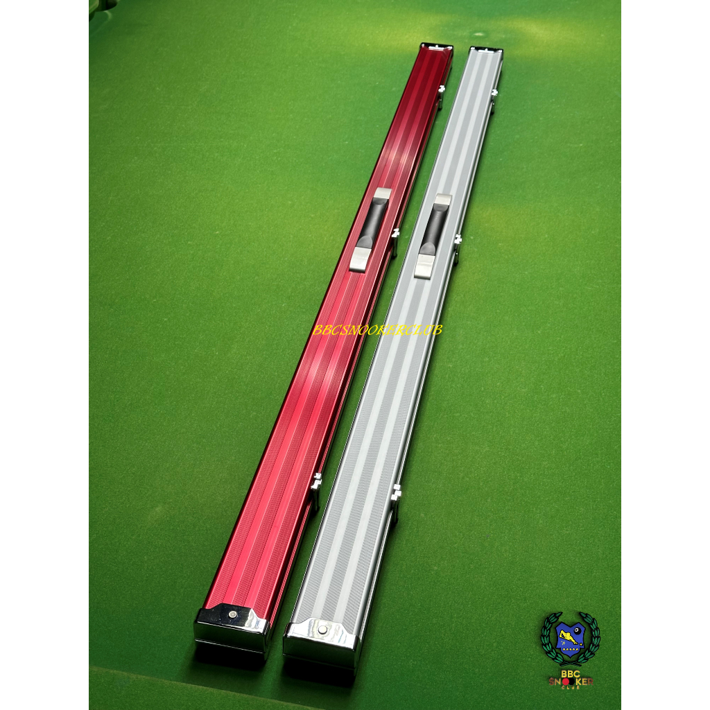 ALUMINIUM ONE PIECE SNOOKER CUE CASES ( RED & GRAY) | Shopee Singapore