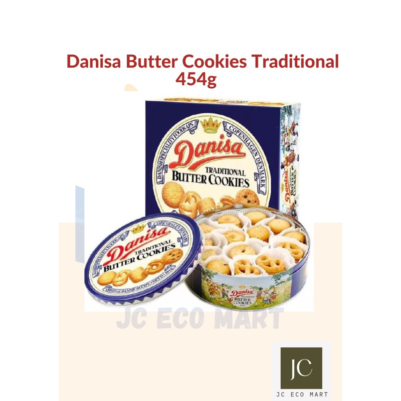 Danisa Butter Cookies Traditional 454g | Shopee Singapore